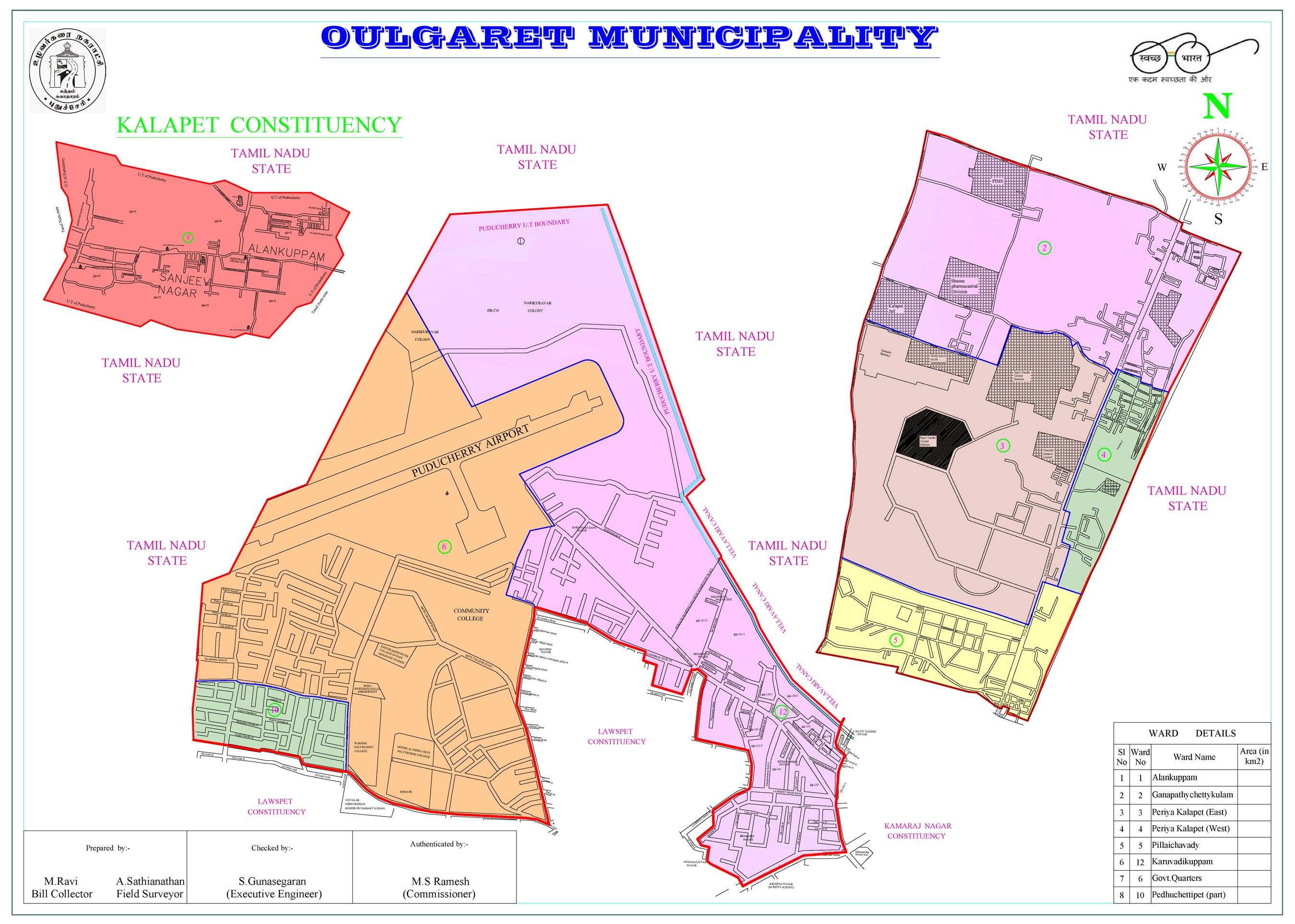 4. KALAPET Oulgaret Municipality - Constituency - The Union Territory ...